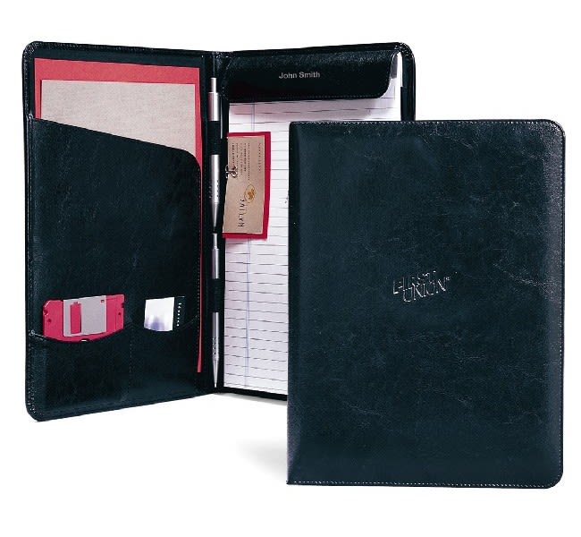 Executive Vintage Leather Custom Writing Pad | Promo Writing Pads