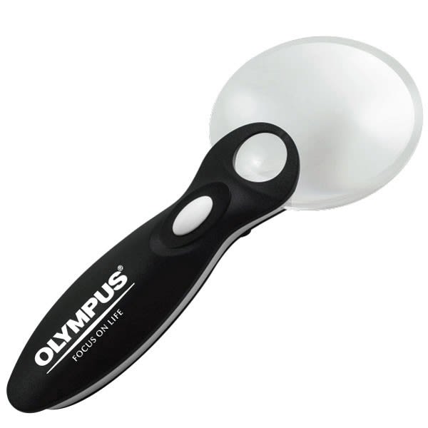 Frameless Lighted Magnifier with Logo | Promotional Magnifier
