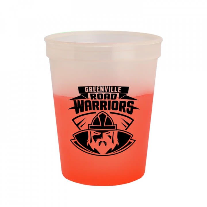 Cool Color 16 oz Change Cup Customized | Logo Imprinted Stadium Cups