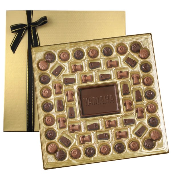 24 Oz Chocolate Gift Box - Custom Imprint | Custom Chocolate Gift Box