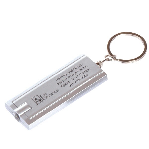 Custom Logo Printed Keychain Flashlight | Promotional Mini Flashlights