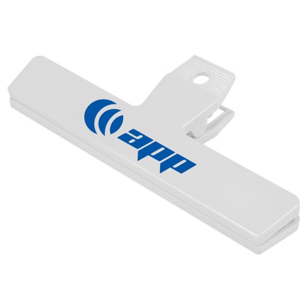 Large Promotional Food Bag Clips | Business Logo Imprinted Bag Clips