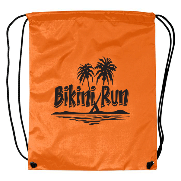 Colorful Company Logo Drawstring Bags | Polyester Drawstring Backpack