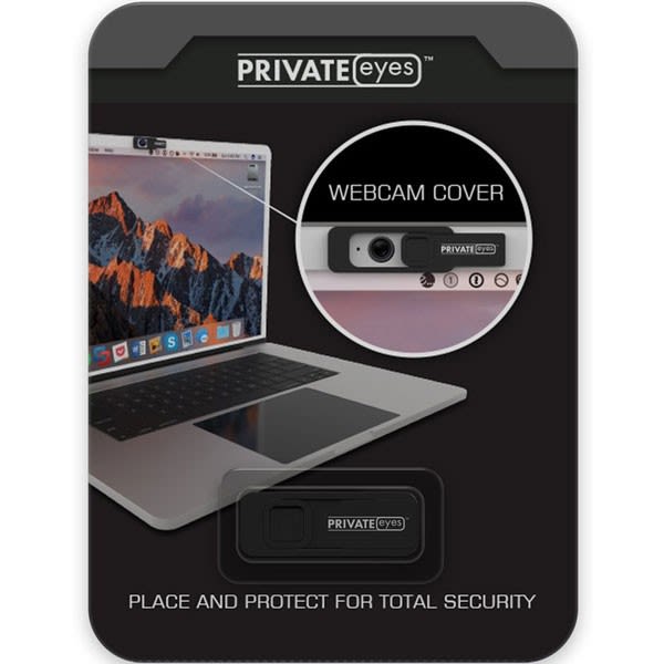 Packaged Private Eyes Lens Cover Promo | Computer Camera Cover