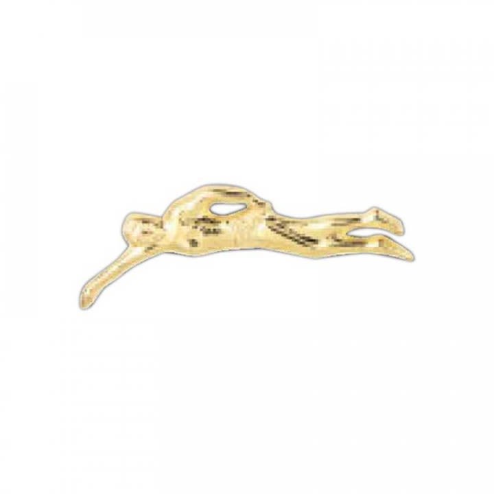 Male Swimmer Promotional Custom Imprinted With Logo | Promo Pins