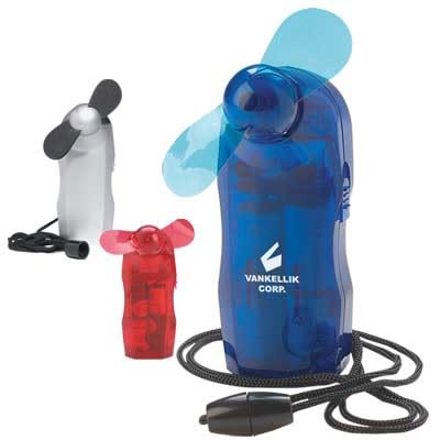 Custom Mini Hand Held Fans with Logos | Custom Outdoor Giveaways