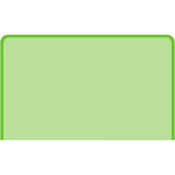 Custom Imprinted Press-N-Stick Calendar - Rectangle | Custom Calendar