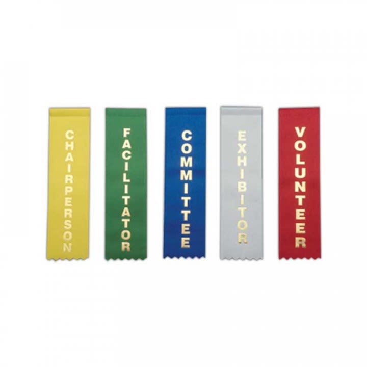 Bulk Identification Ribbons | Wholesale Stock Title Ribbons