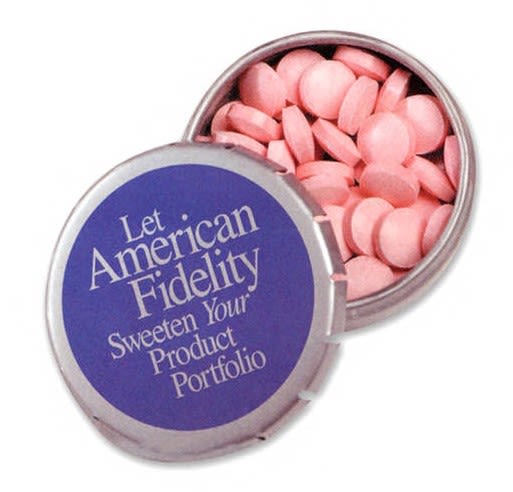 Mini Mint Tin with Custom Logo | Promotional Candy Giveaways