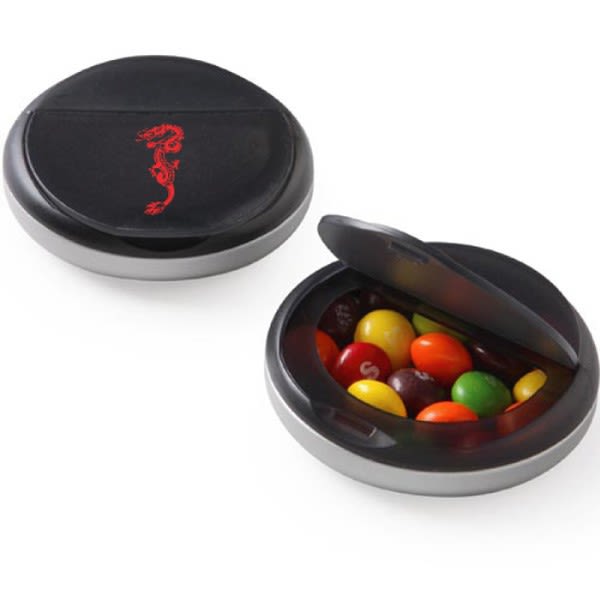 Promotional Skittles Snap Top Candy Tin | 4AllPromos