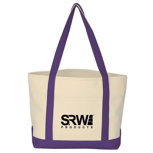 Promotional Cotton Canvas Yacht Tote | Customizable Canvas Tote Bags