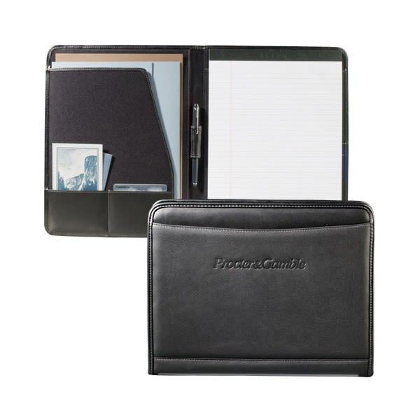 Millennium Leather Writing Pad with Custom Imprint | Promo Pads