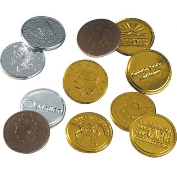 Lincoln Chocolate Coins - Promotional | Customizable Chocolate Coins
