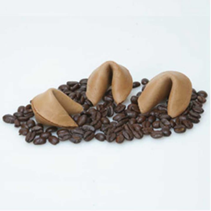Custom Message Cappuccino Flavored Promotional Fortune Cookies Custom Message Cappuccino Flavored Promotional Fortune Cookies
