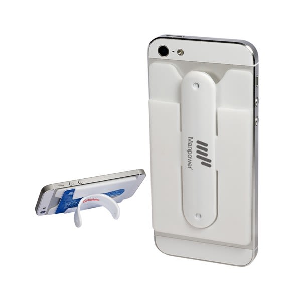 Custom Quik-Snap Mobile Device Pocket/Stand | Promo Cell Phone Stands