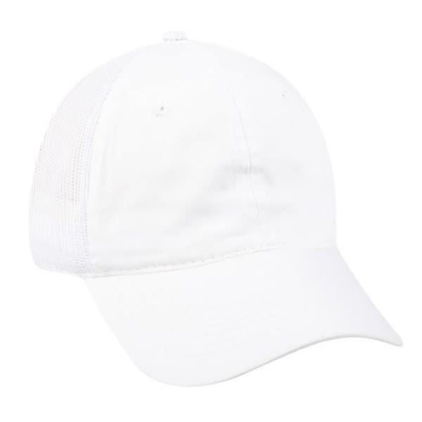 Heavy Garment Washed Mesh Back Cap | Promo Mesh Caps