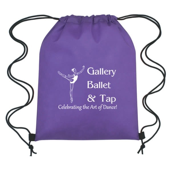 Company Logo Drawstring Backpacks | Non-Woven Drawstring Sports Pack