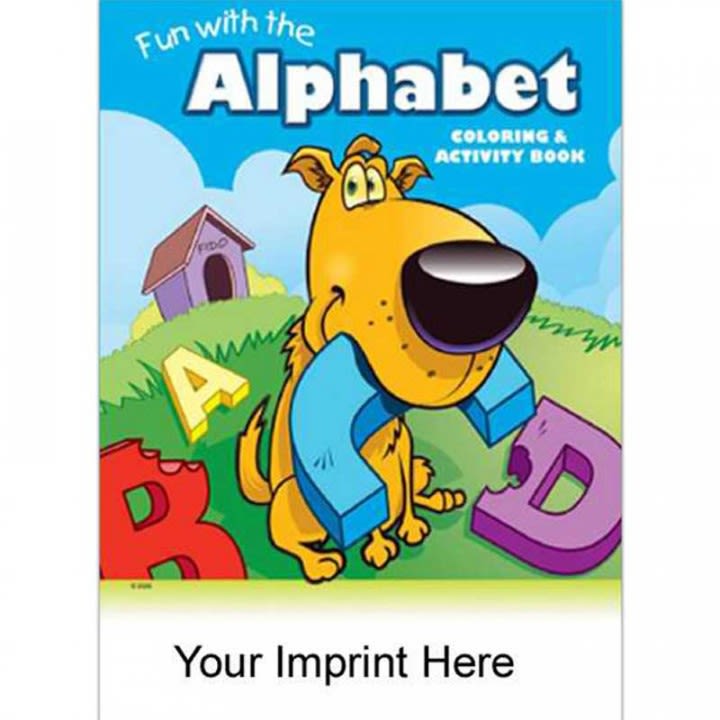 Coloring & Activity Book | Fun With the Alphabet | Promo Coloring Book