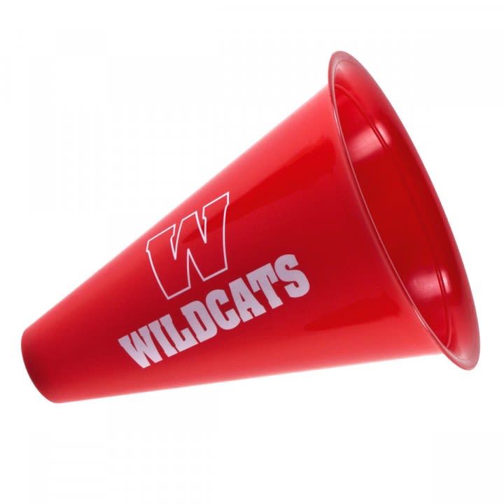 Logo Imprinted Megaphone 8" | Custom School Spirit Items