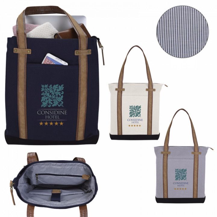 Imprinted Kapston San Marco Tote | Promotional Canvas Bags