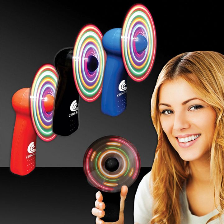 Wholesale Light Up Hand Fans | Promotional Light Up Fans for Giveaways