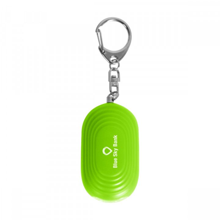 Logo Imprinted Safety Alarm Light Key Tag | Key Chain Giveaways