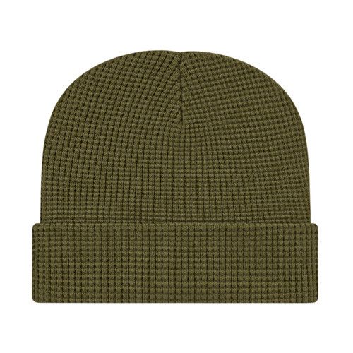 Promotional Waffle Knit Cap with Cuff | 4AllPromos