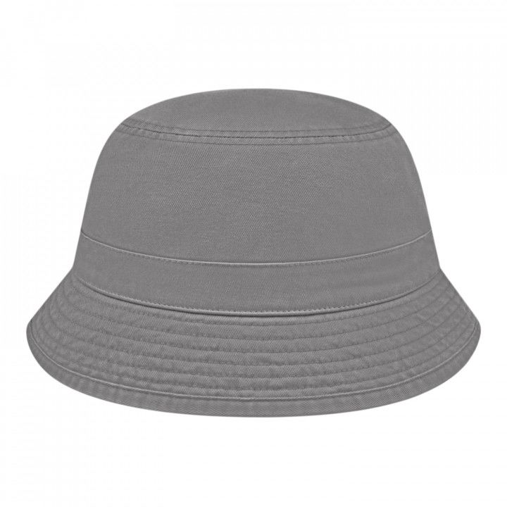 Embroidered Bucket Hat in Washed Twill