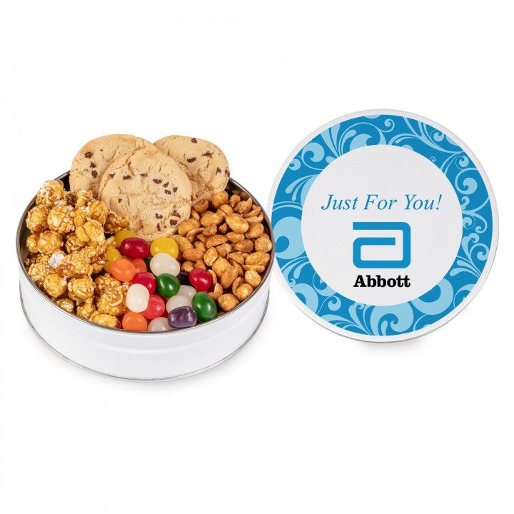 Logo Fresh Beginnings Snack Attack Assortment | Custom Treat Tins