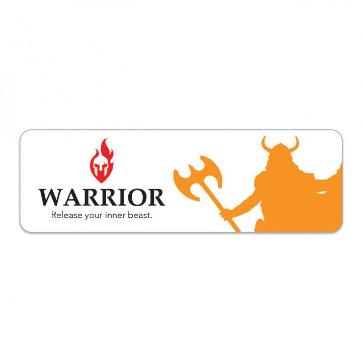 Custom Adhesive Decal - 1 7/8in x 5 7/8in Rectangle | Promo Decals