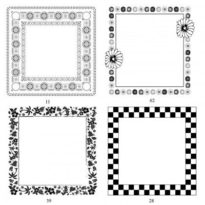 Cotton Bandana with Border-Custom Map Idea | Giveaways