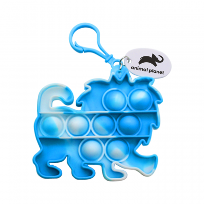 Promotional Animal Popper Key Chain | Custom Stress Relievers