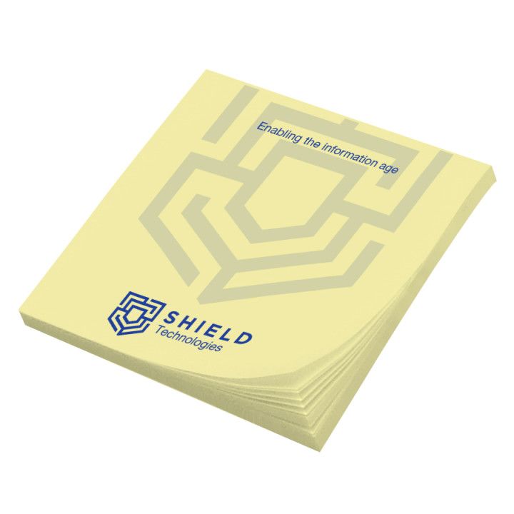 Custom Color Paper 2 3/4 x 3" 3M 50 Sheet Post-It Pad