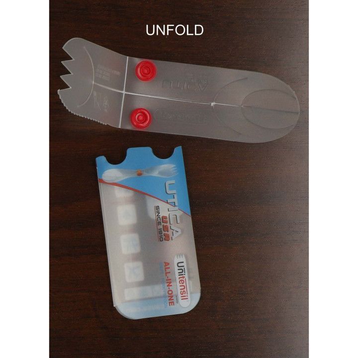 Foldable Pocket Utensil Set with Imprinted Sleeve