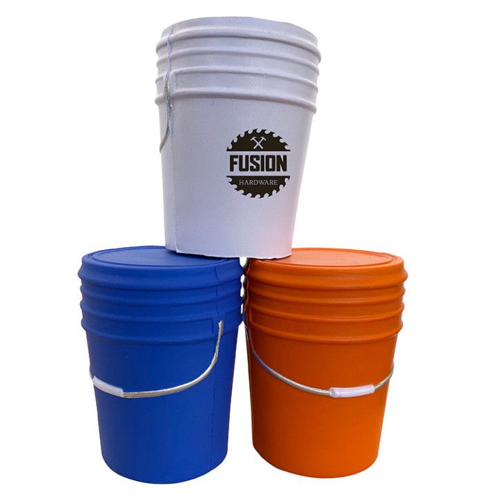 Logo Imprinted 5 Gallon Bucket Stress Reliever| Custom Stress Toys