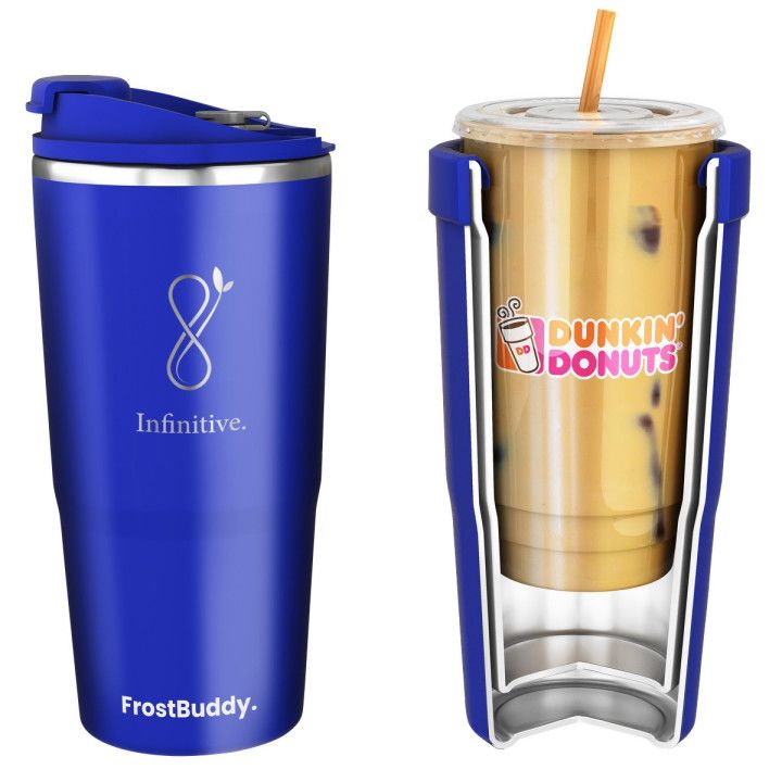 Logo Imprinted Frost Buddy To-Go Cup Insulator | Custom Koozies