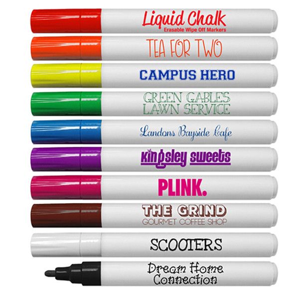 Promotional Liquid Chalk Dry/Wet Erase Markers