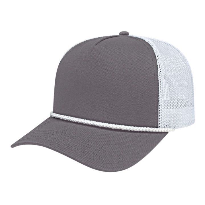 Value Mesh Back Customized Rope Cap