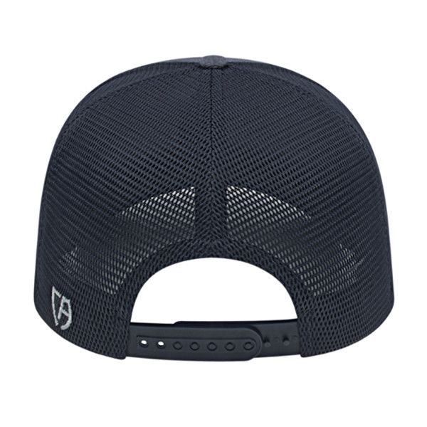 Ribbed Performance Fabric Custom Embroidered Mesh Cap