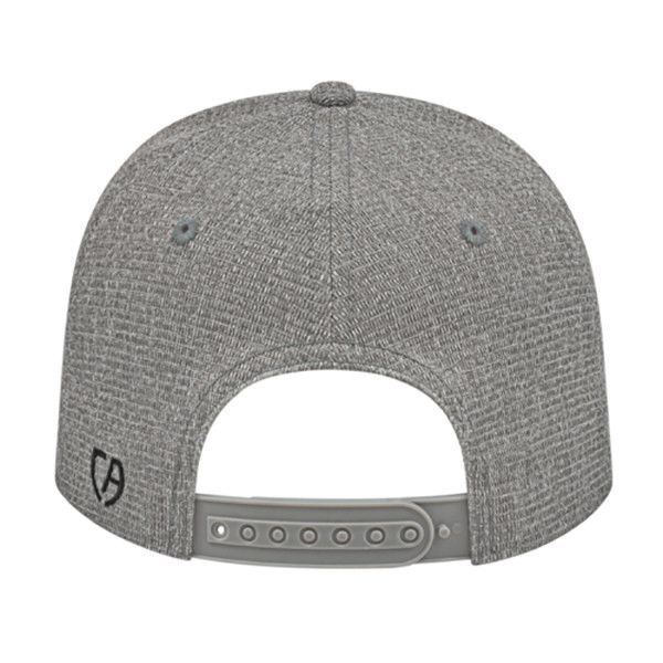 Ribbed Fabric Embroidered Logo Cap with Shapeable Visor