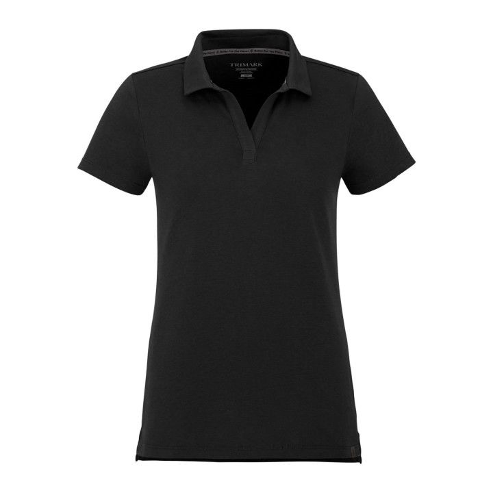Custom Logo Ladies Recycled Cotton/Poly Polo - SOMOTO
