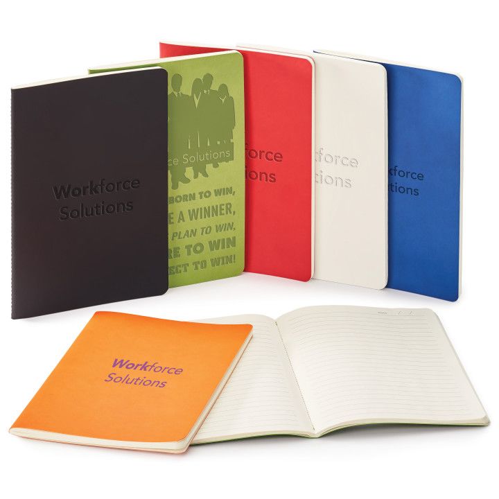 Custom Donald Soft Cover Single Meeting Journal | Logo Notebooks