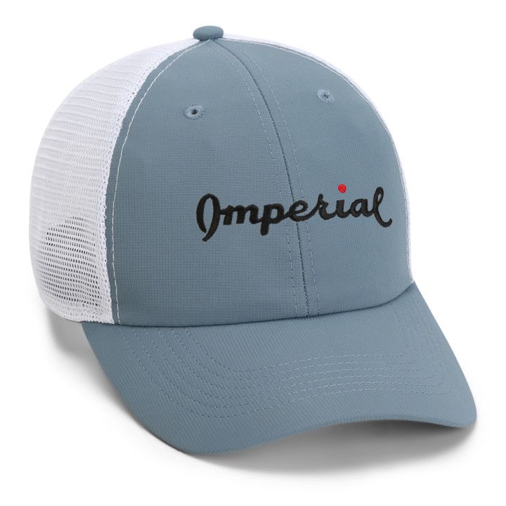 Imperial Mesh Back Custom Embroidered Structured Cap
