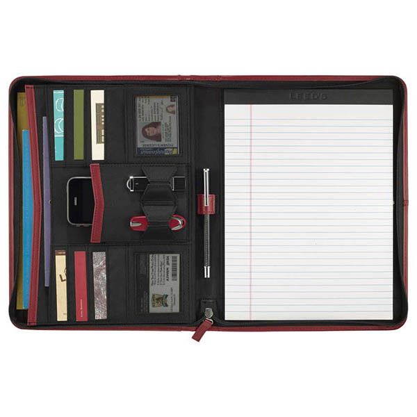 Pedova Zippered Padfolio | 4AllPromos