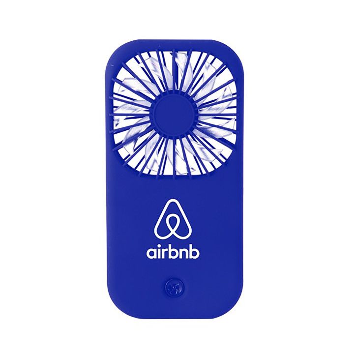 Imprinted Hand-Held Matte Finish Portable Fan | Custom Logo Fans