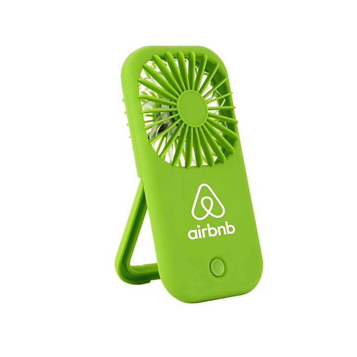 Imprinted Hand-Held Matte Finish Portable Fan | Custom Logo Fans