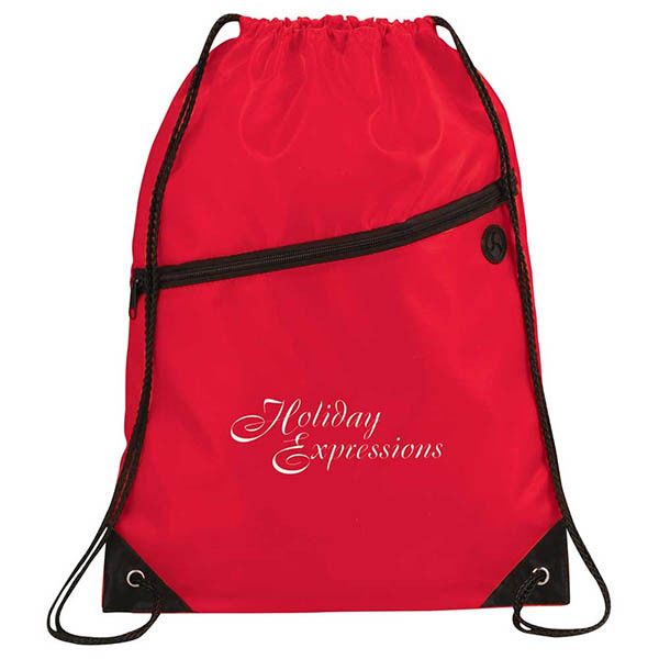 Imprinted Robin Drawstring Bag | Custom Sport Cinch Bags
