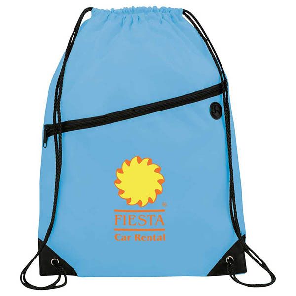 Imprinted Robin Drawstring Bag | Custom Sport Cinch Bags