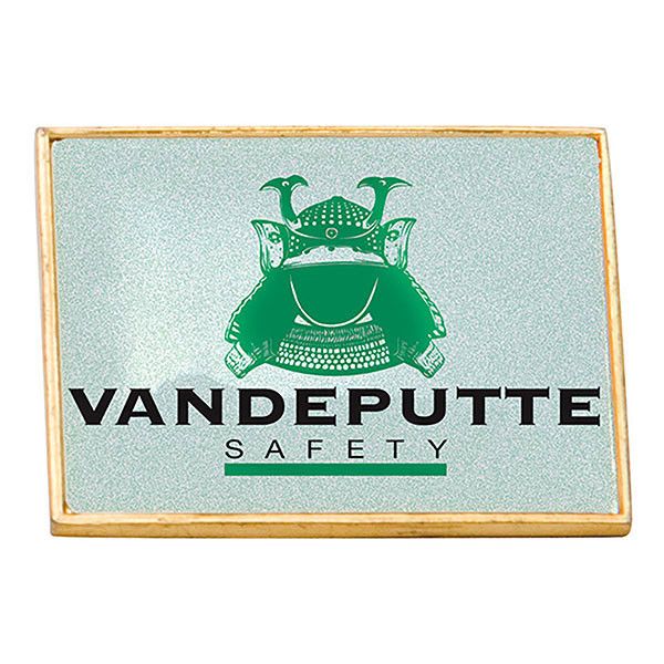 Rectangle Domed Lapel Pin | Promotional Lapel Pins with Logos
