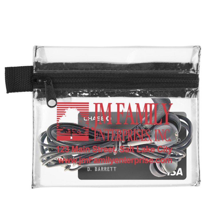 Maui Small Zipper Storage Pouches | Bulk Zippered Pouches